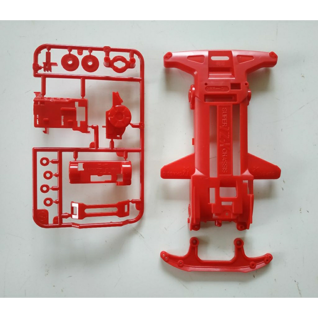 MERAH Chassis Tamiya Super TZX Red Rare Limited Edition - Red TZ X ...