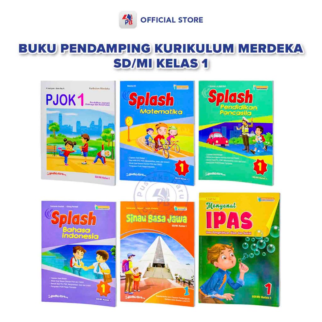 Independent curriculum companion book SD Mi Class 1 / Sinau Basa Jawa ...