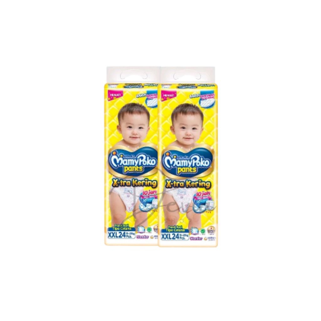ZS3 (2 Balls) MamyPoko Pants X-tra Dry Size XXL24 pcs MamyPoko Pampers ...