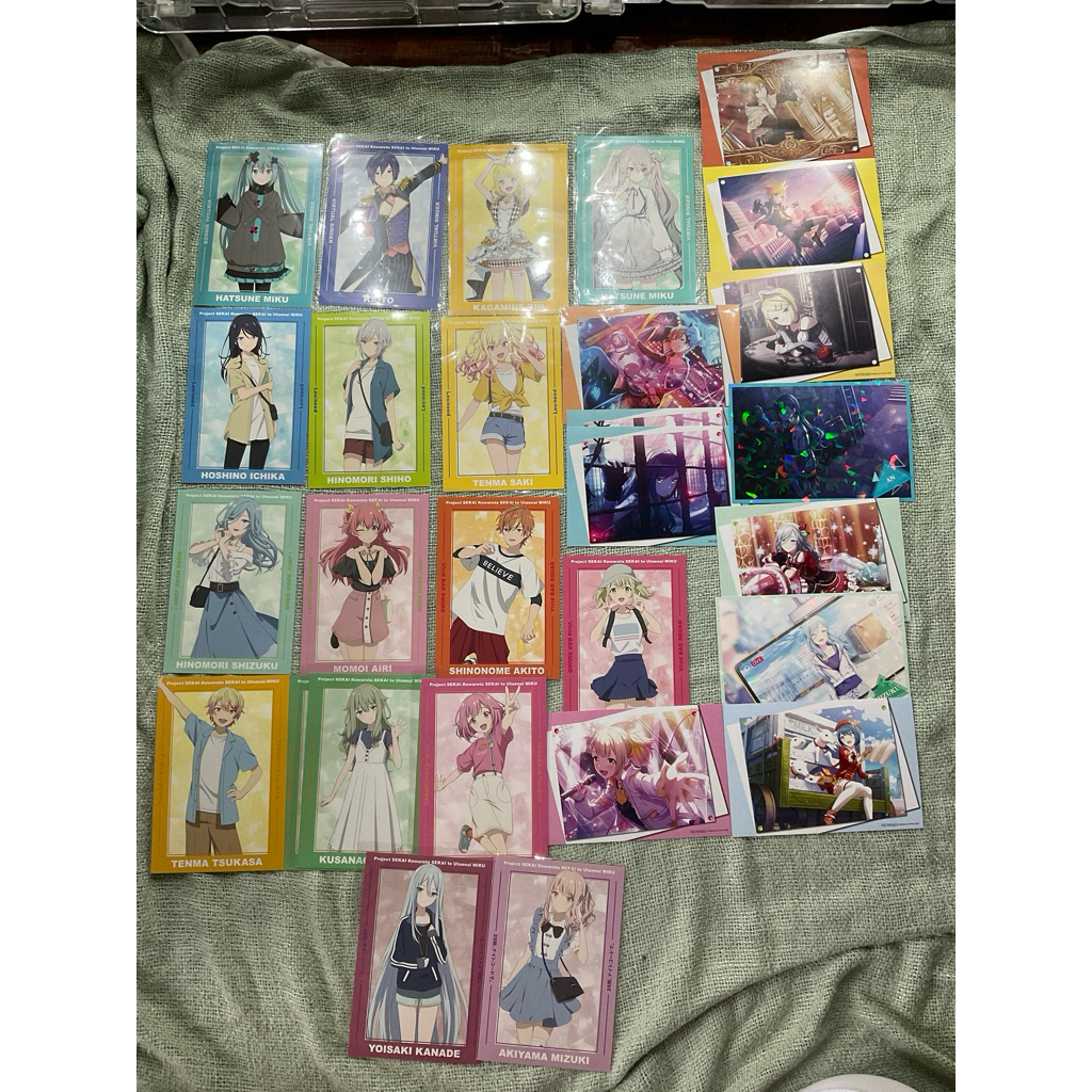 Postcard benefit Animate Proseka PJSK PRSK Project Sekai Kanade Ena ...