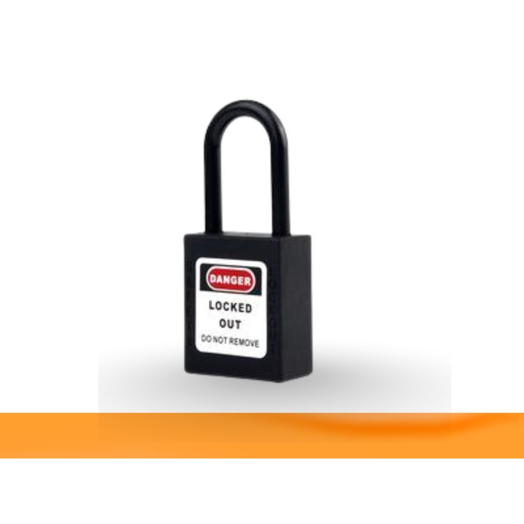 Lockout Tagout Padlock Safety 38mm shackle Nylon LOTO Padlock LOTOTO ...