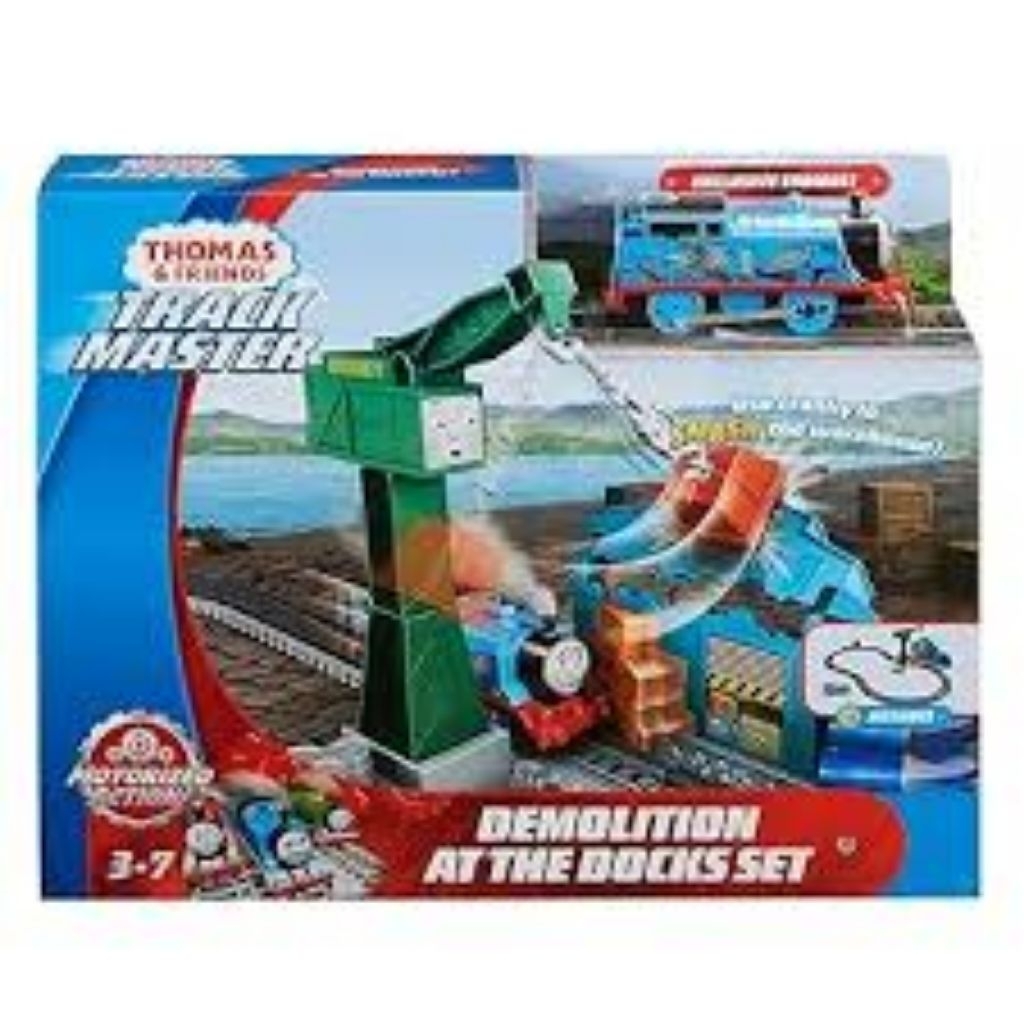 Thomas and Friends Trackmaster Demolition at The Docks Set | Shopee ...