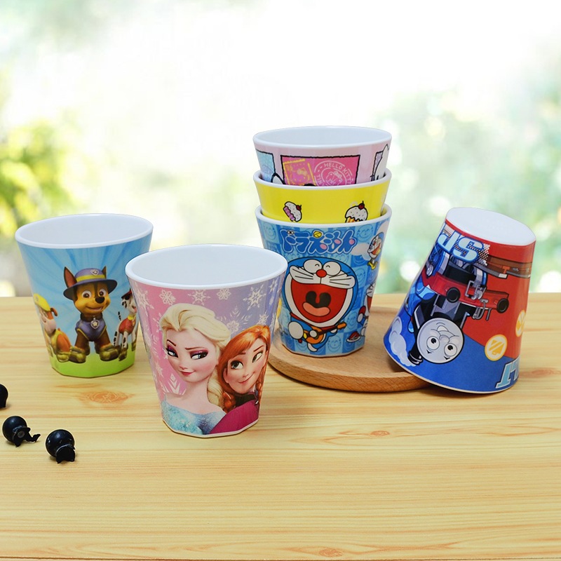 Melamine Glass Drinking Glass for Children and Adults Melody Cars Peppa ...