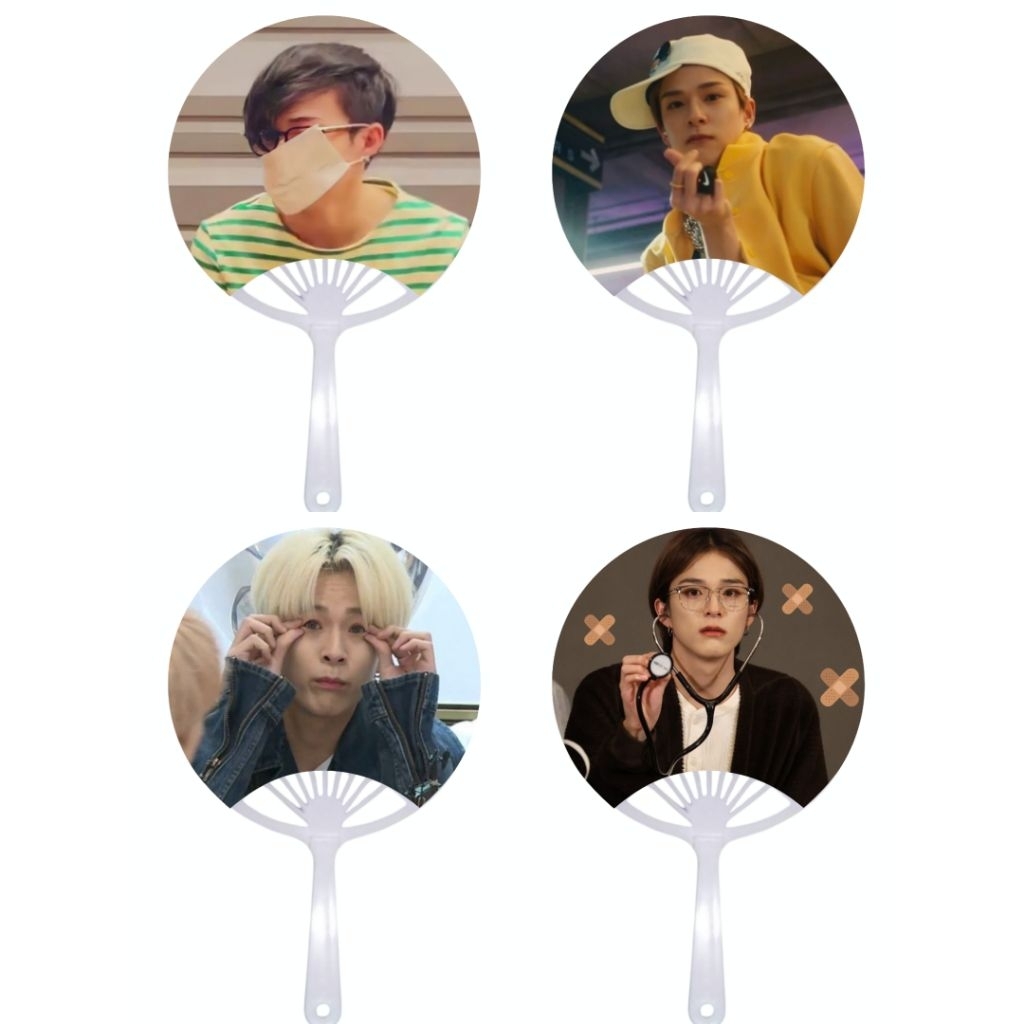 ASAHI Treasure hand fan uchiwa fan/ shell fan/ idol souvenir/ | Shopee ...