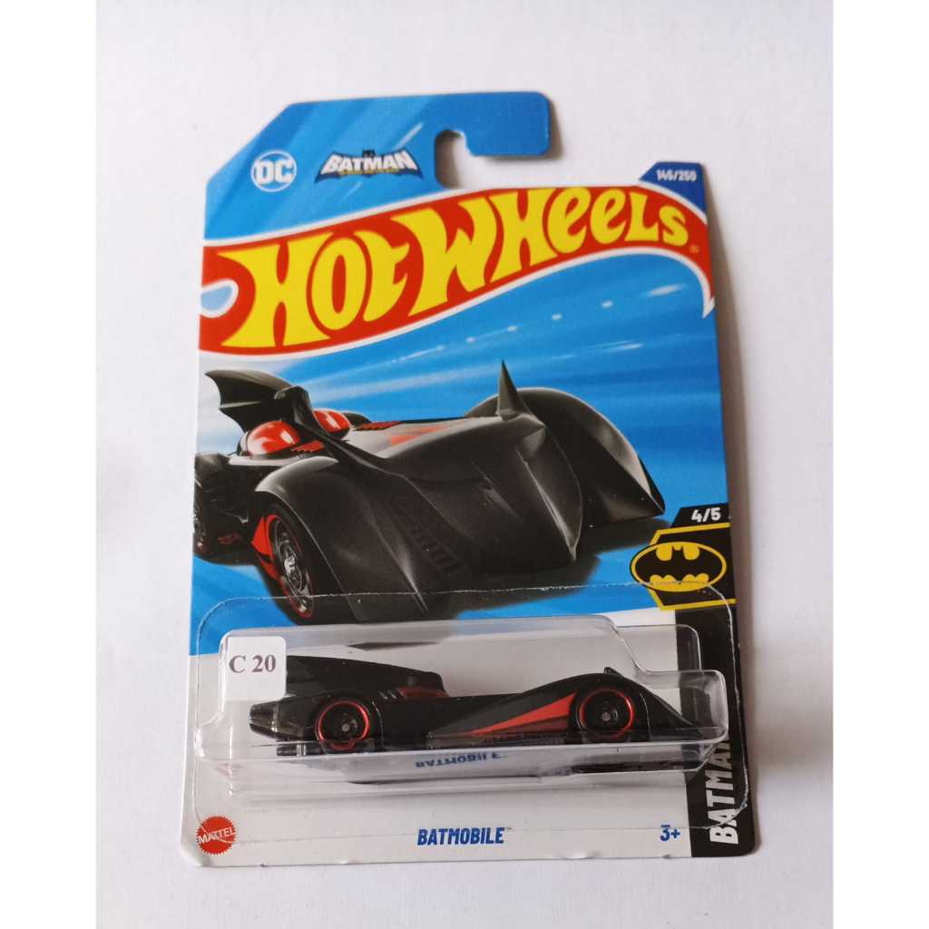 Hot Wheels - Batmobile Black Red Lines Batman He Brave And The Bold DC ...