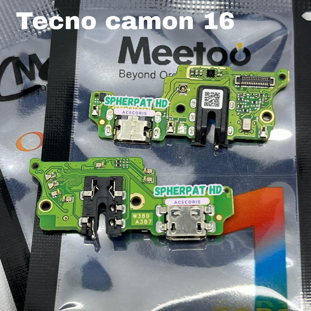 CHARGER BOARD / CHARGER CONNECTOR TECNO CAMON 16 PRO ORI 1:1 FULL IC ...