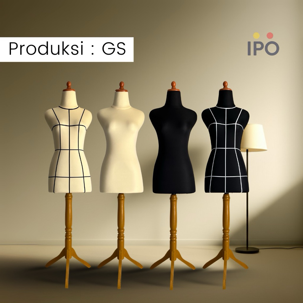DM Female Mannequin with Foam-Plated Wooden Legs Dressmaker - Dm Foam ...