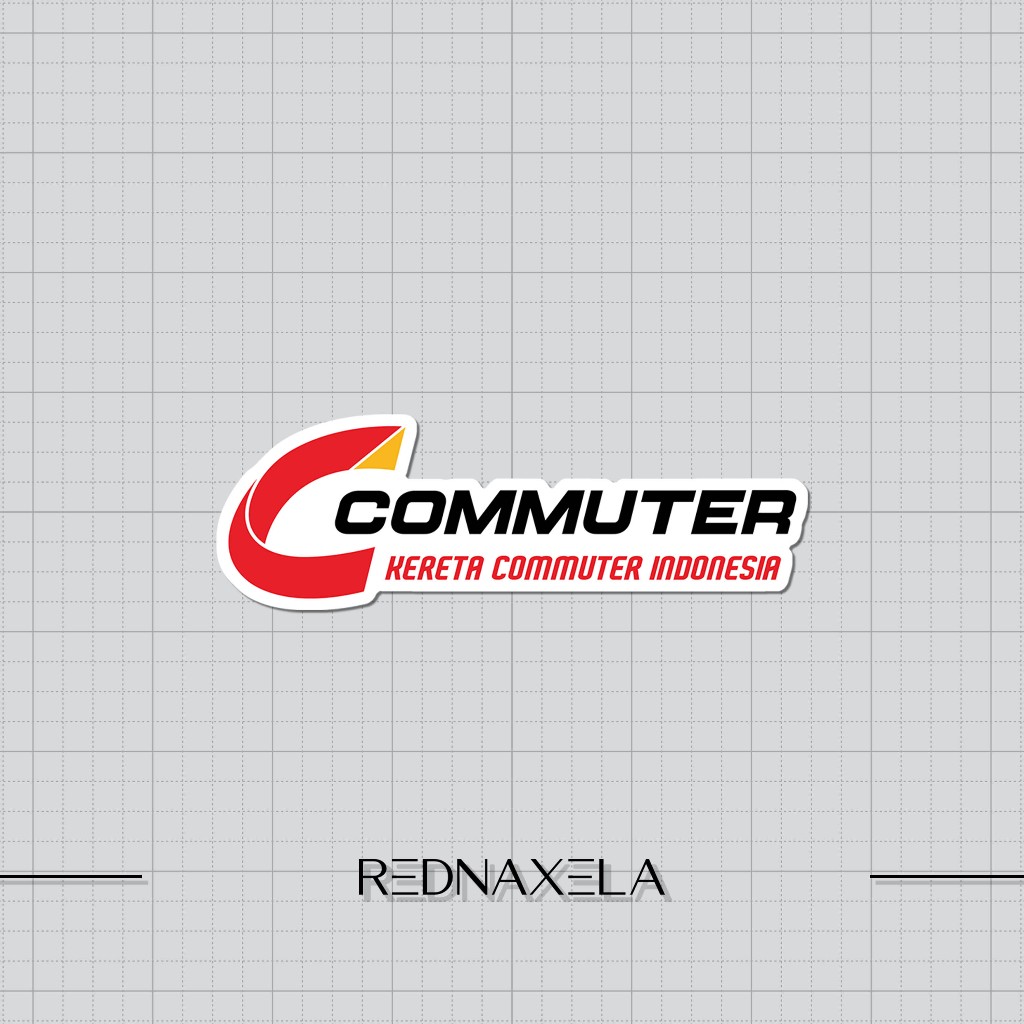 Indonesian Commuter Car Vinyl Sticker Logo Laptop Sticker Outdoor ...