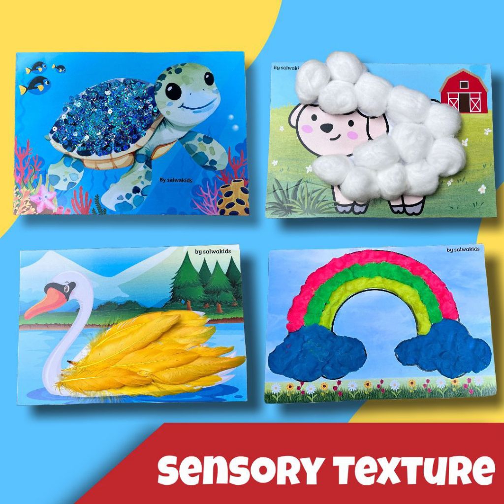 Sensory Activity Sticking Texture Sensory Texture Sticking Educational ...