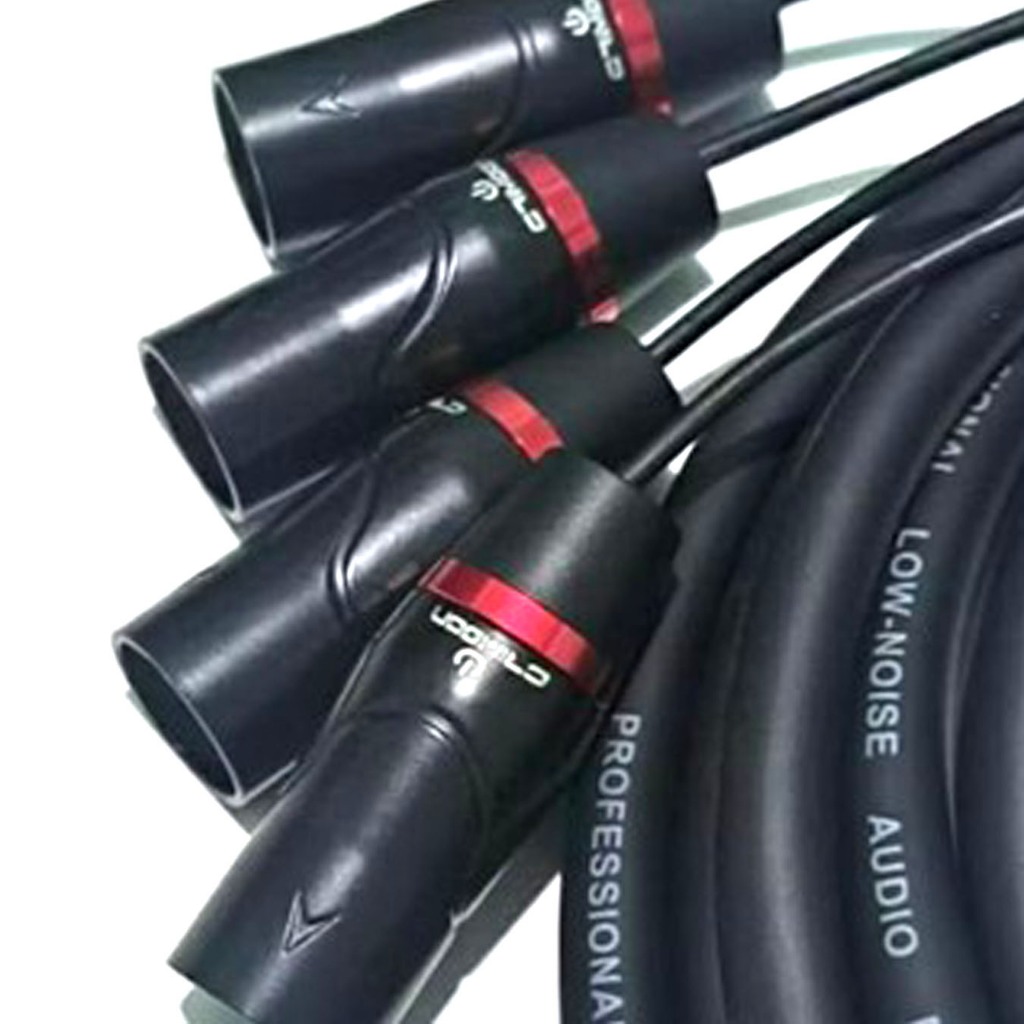 (20 meters) Snake Cable Contains 4Ch Crimson XLr Male to Female ...