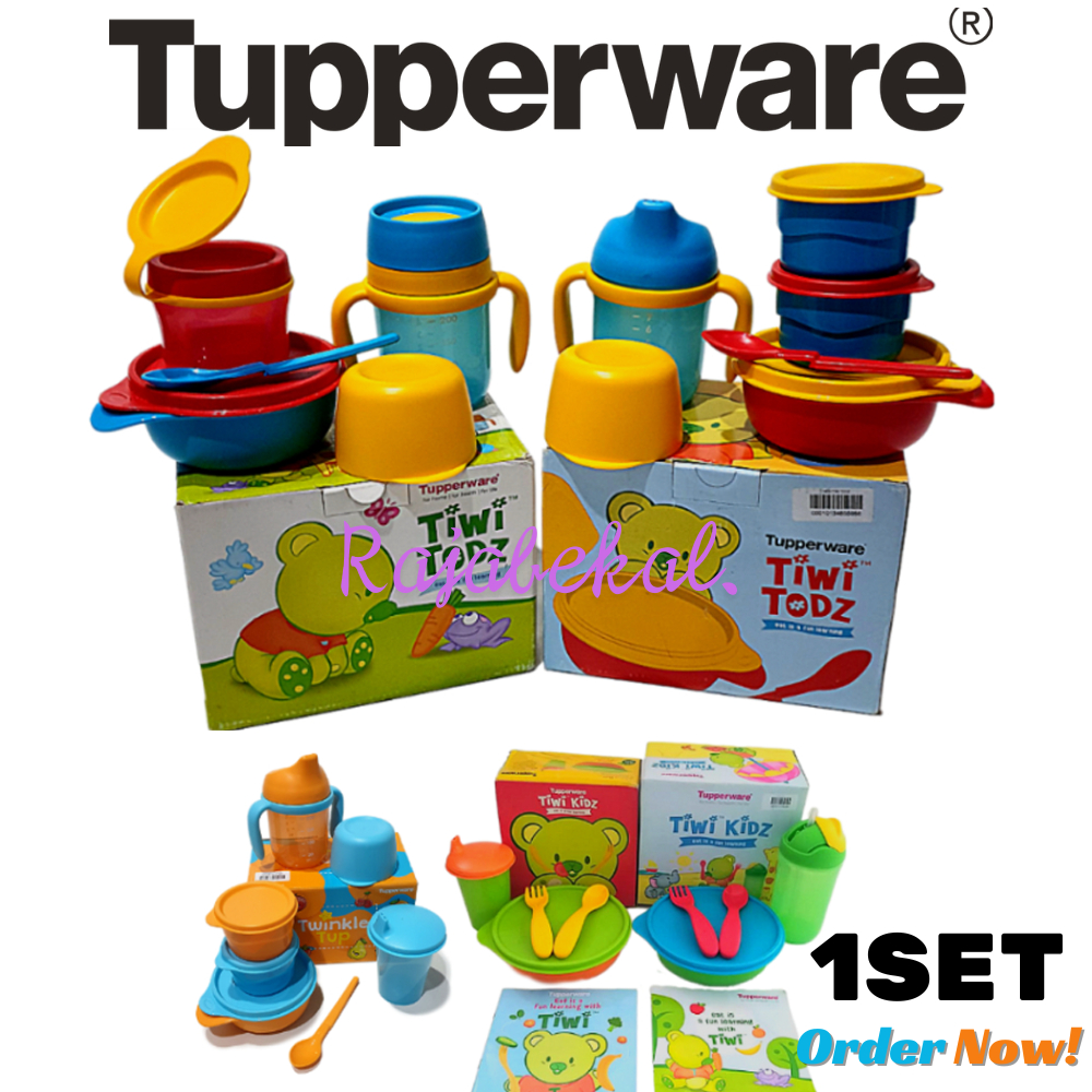 Tupperware Twinkle Tup Tiwi Todz Tiwi Kidz Set | Shopee Malaysia
