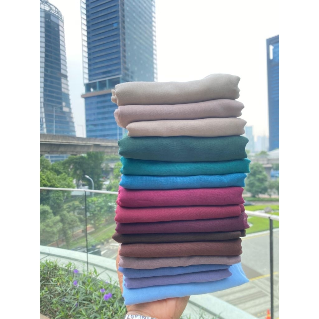 Varisha's old Paris rectangular hijab business package (per 10 pcs ...