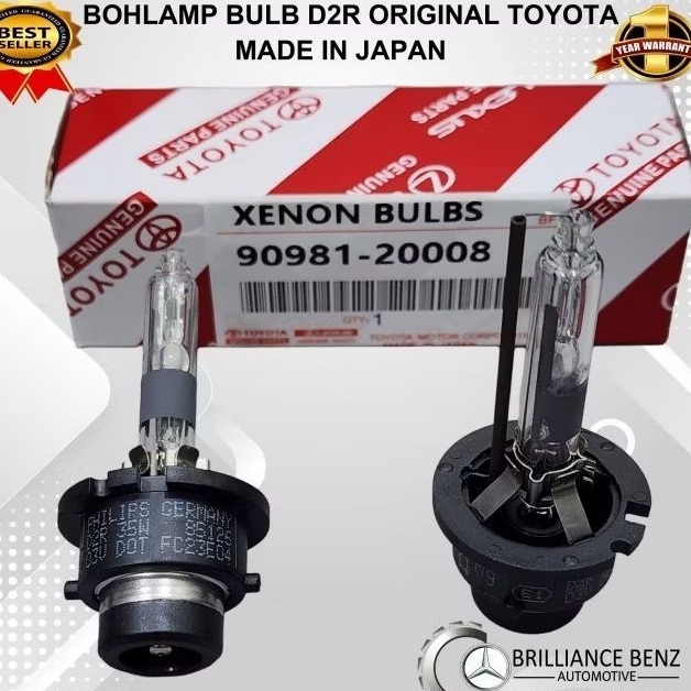 ORIGINAL TOYOTA ALPHARD GEN 1, HARRIER, ACCORD, CIVIC - 4300K (Yellow ...