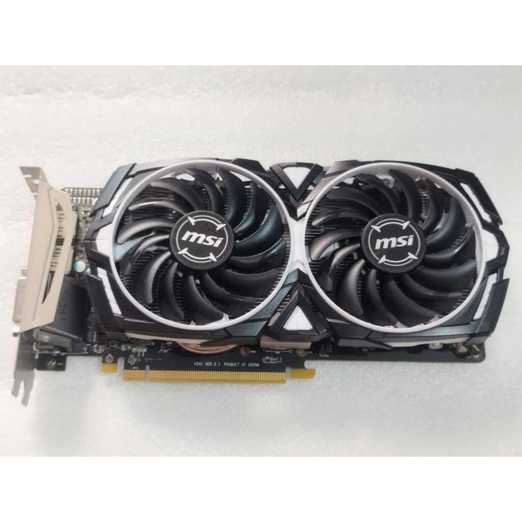 MSI ARMOR RX 570 4GB 256BIT DDR5 LIKE NEW | Shopee Malaysia