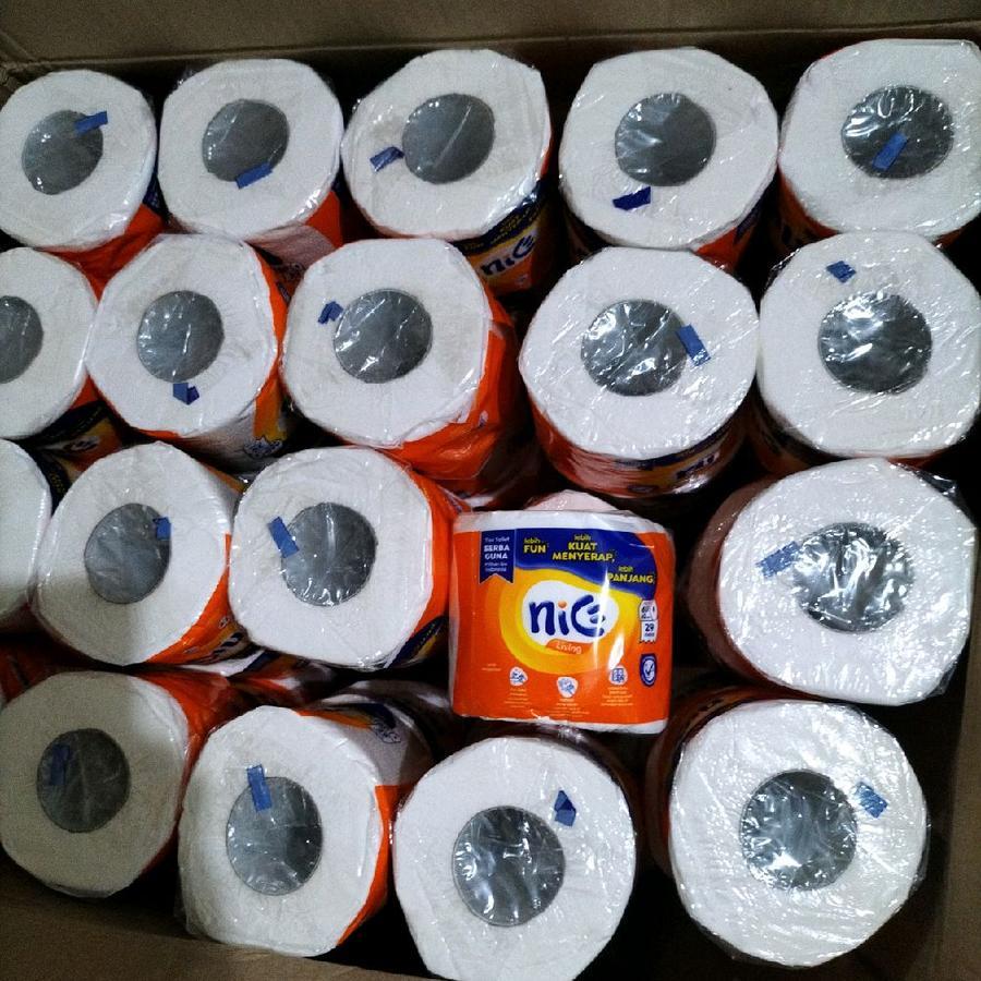 Nice Roll TISSUE | Nice Roll Tissue 460+50 (10 ROLLS) | Shopee Malaysia
