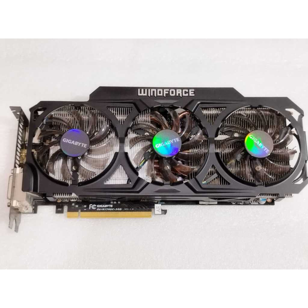 GIGABYTE OC GTX 770 2GB 256BIT DDR5 LIKE NEW | Shopee Malaysia