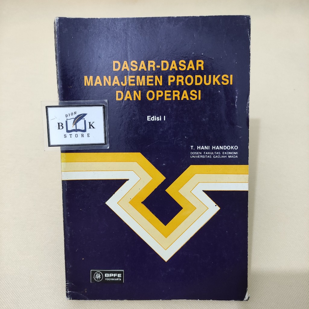 (ORIGINAL) Production and Operations Management Book Edition 1 ...