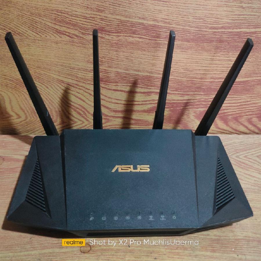 ASUS RT-AX3000 Router AX3000 Dual Band WiFi 6 (802.11ax) | Shopee Malaysia