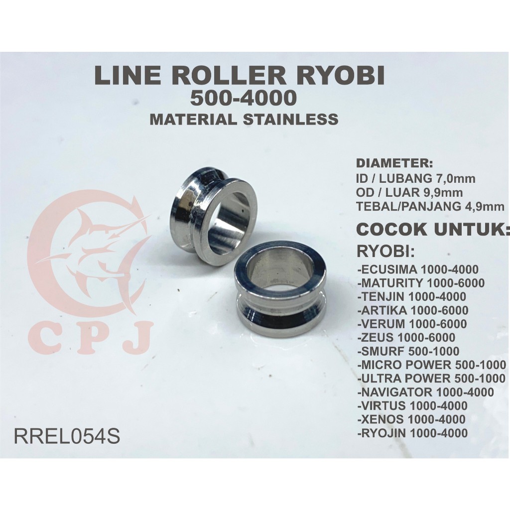 ROLLER ryobi 500-4000 STAINLESS (RREL054S) | Shopee Malaysia