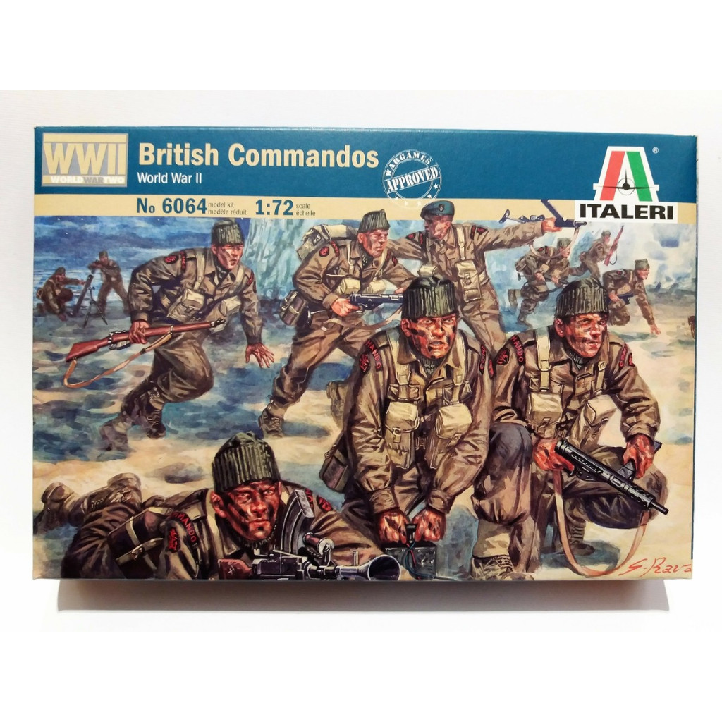 Original British Commandos Figure 1:72 Scale | Shopee Malaysia