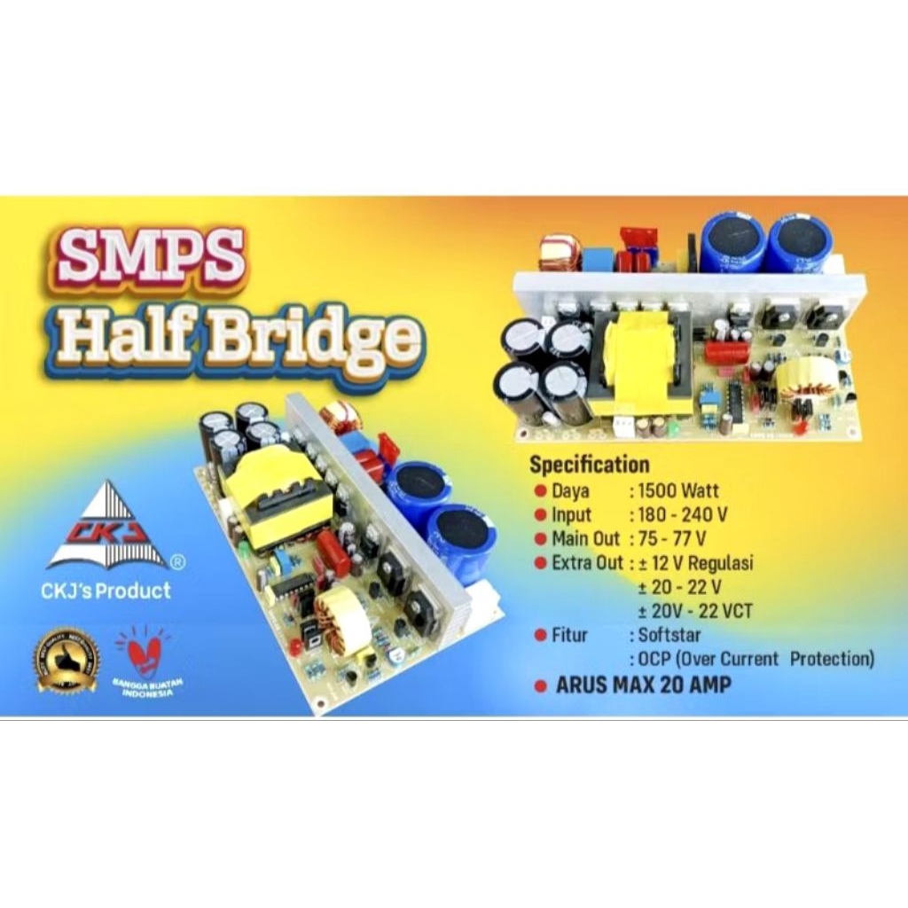 SMPS Half Bridge CKJ / SMPS 1500 Watt | Shopee Malaysia