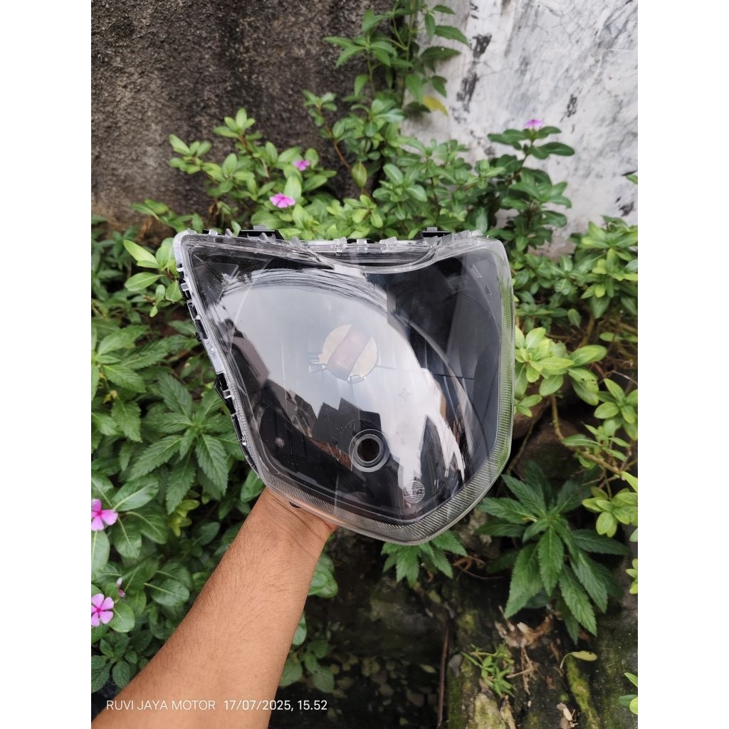 Honda verza verza verza old and new black castem headlight reflectors ...