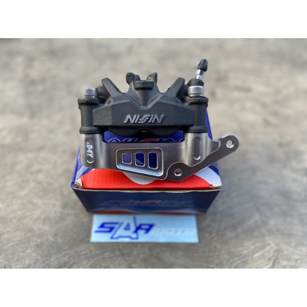 Nissin Twin Africa Caliper Bracket set ninjaDAY 4 piston Caliper Twin ...