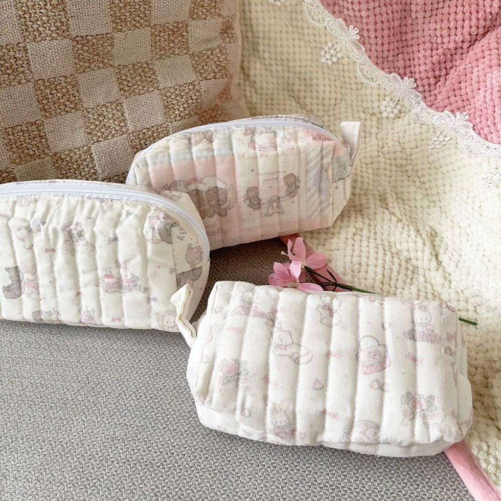 Mocorie - Cheyenne Puffy Pouch / Coquette Puffy Pouch / Ribbon Puffy ...