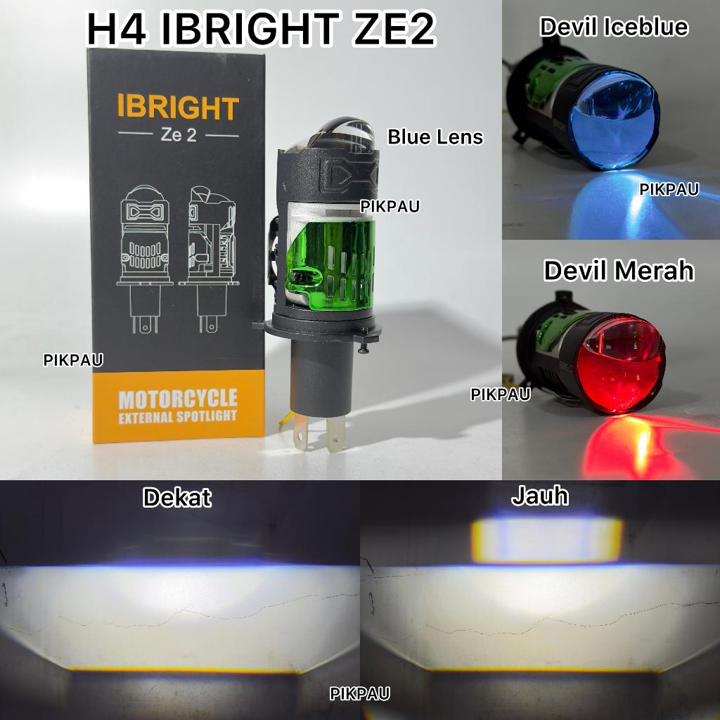 IBRIGHT H4 ZE2 Headlight With Cooling Fan | Shopee Malaysia