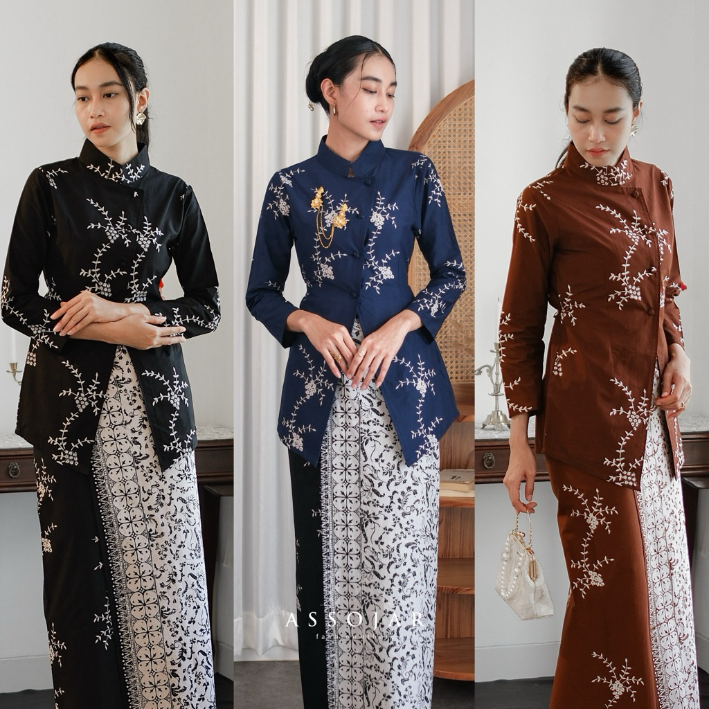 Assojar - Dasira Kebaya Janggan Kebaya/ Classic Batik Kebaya Top ...