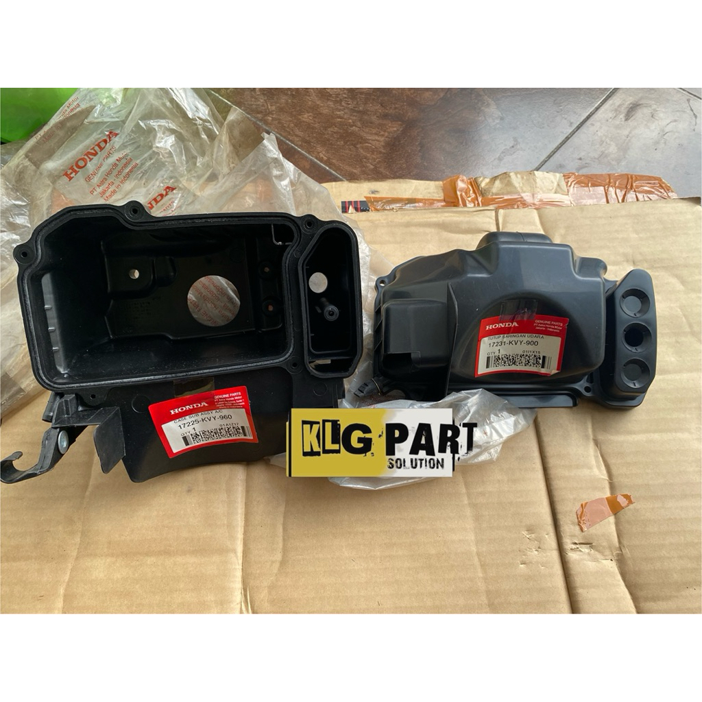 Honda Beat Karbu KVY Air Filter Box Housing Set Original Honda AHM ...