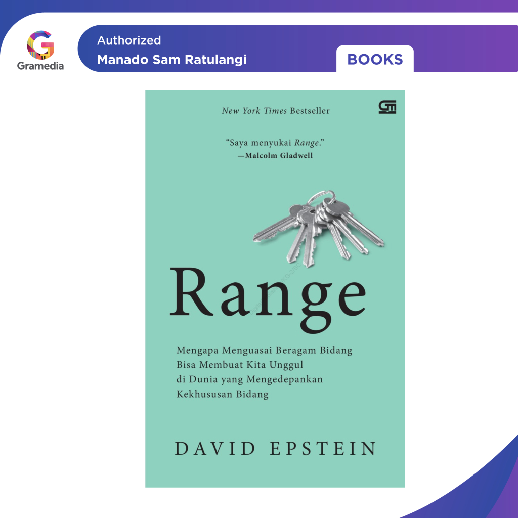 Gramedia Manado-Range (David Epstein) | Shopee Malaysia