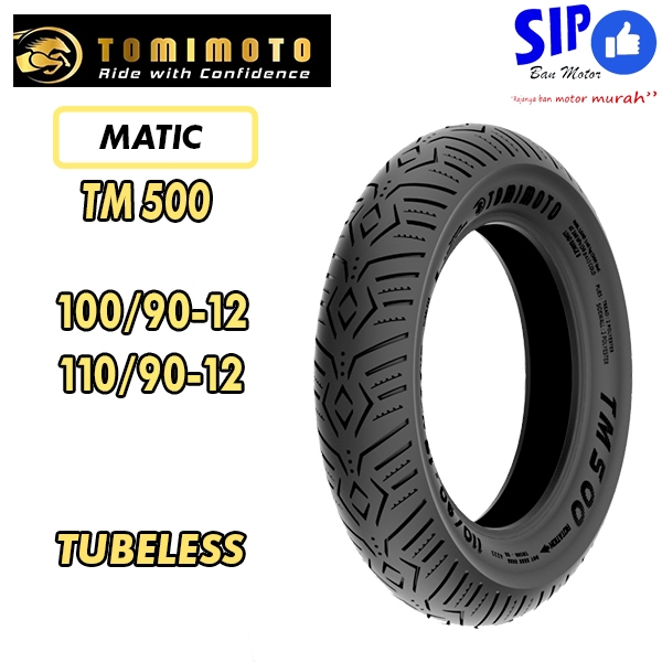 TOMIMOTO TM 500 TM500 Automatic Tire Scoopy Genio Ring 12 TUBELESS ...