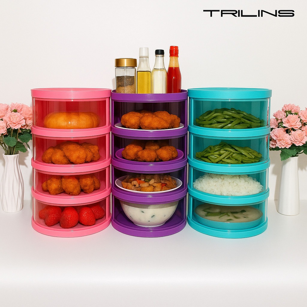 Food Cover deluxe FIT 4-Layer Thick Food Grade Storage Practical Food ...