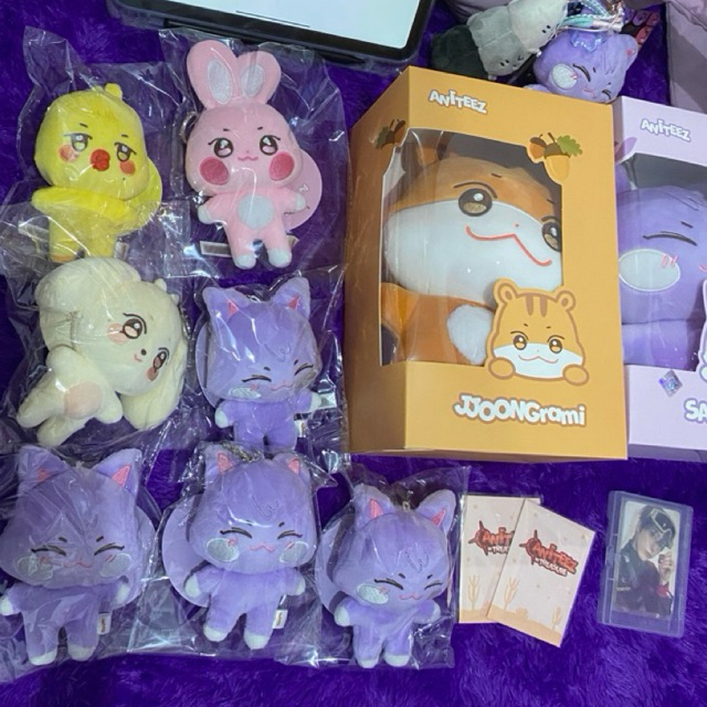ANITEEZ plush keyring teyeongie plush doll sandeoki POP UP STORE THAI ...