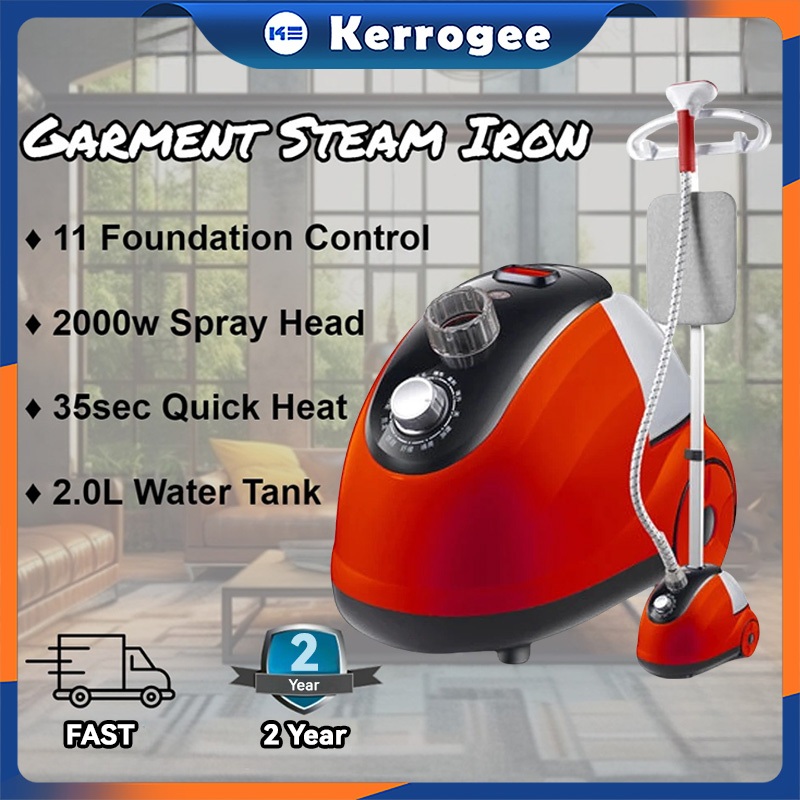 Standing Steam Iron / Large Standing Steam Iron / 1.8L Stand Garment ...