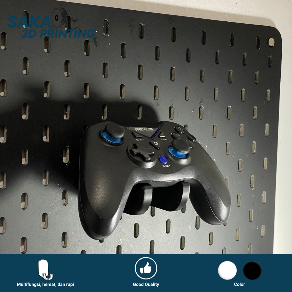 Stick/Gamepad Holder Gaming Pegboard Skadis – Multifunctional Gamepad ...