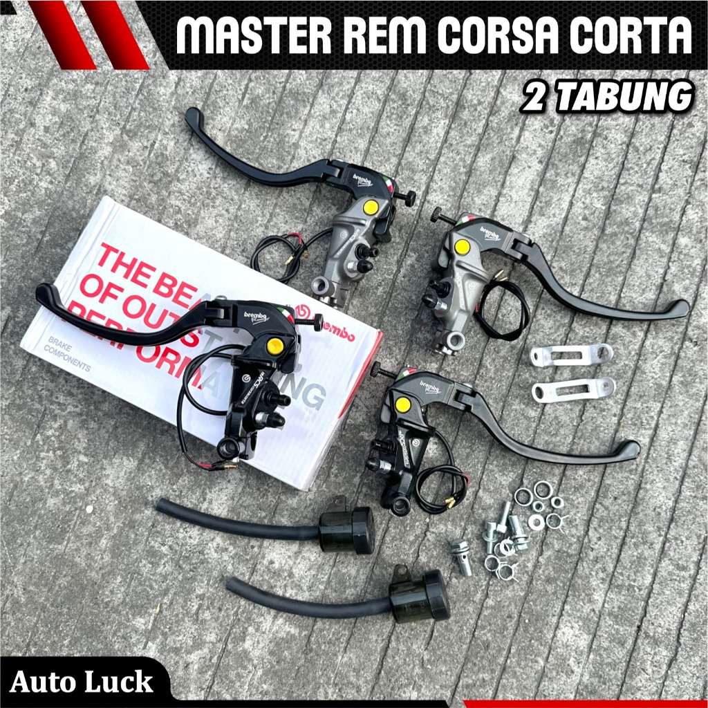 MASTER REM RCS 19 CORSA CORTA BREMBO HANDLE RADIAL FULL SET PNP NMAX ...