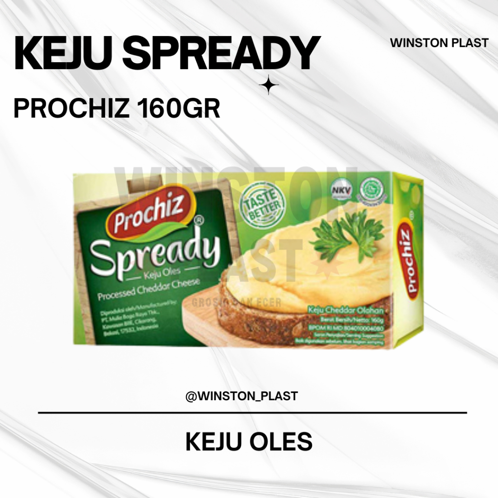 PROCHIZ SPREADY CREAM CHEESE 160gr | Shopee Malaysia