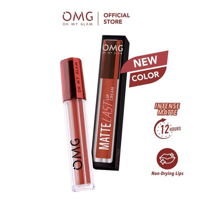 OMG Oh My Glam Matte Kiss Lip Cream (lipstick lipcream) New edition ...