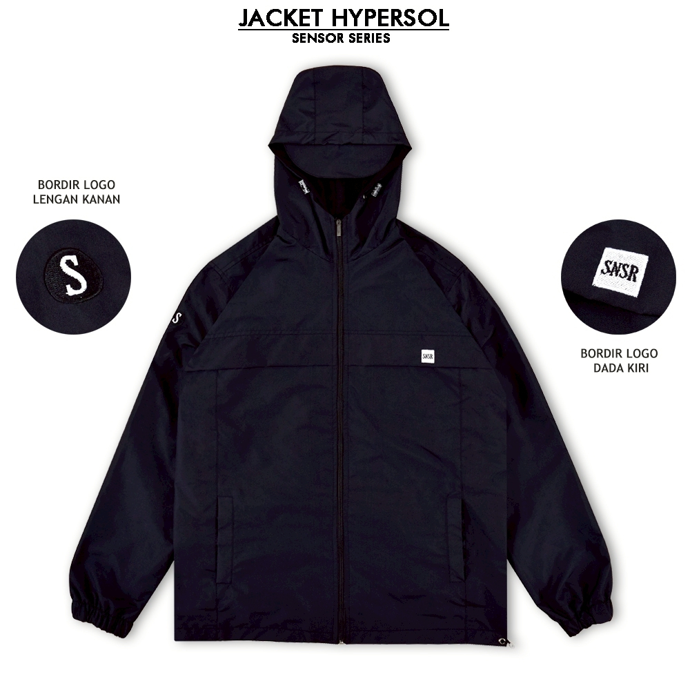 SNSR - HYPERSOL SENSOR Parachute Jacket / Men's Waterproof Taslan ...