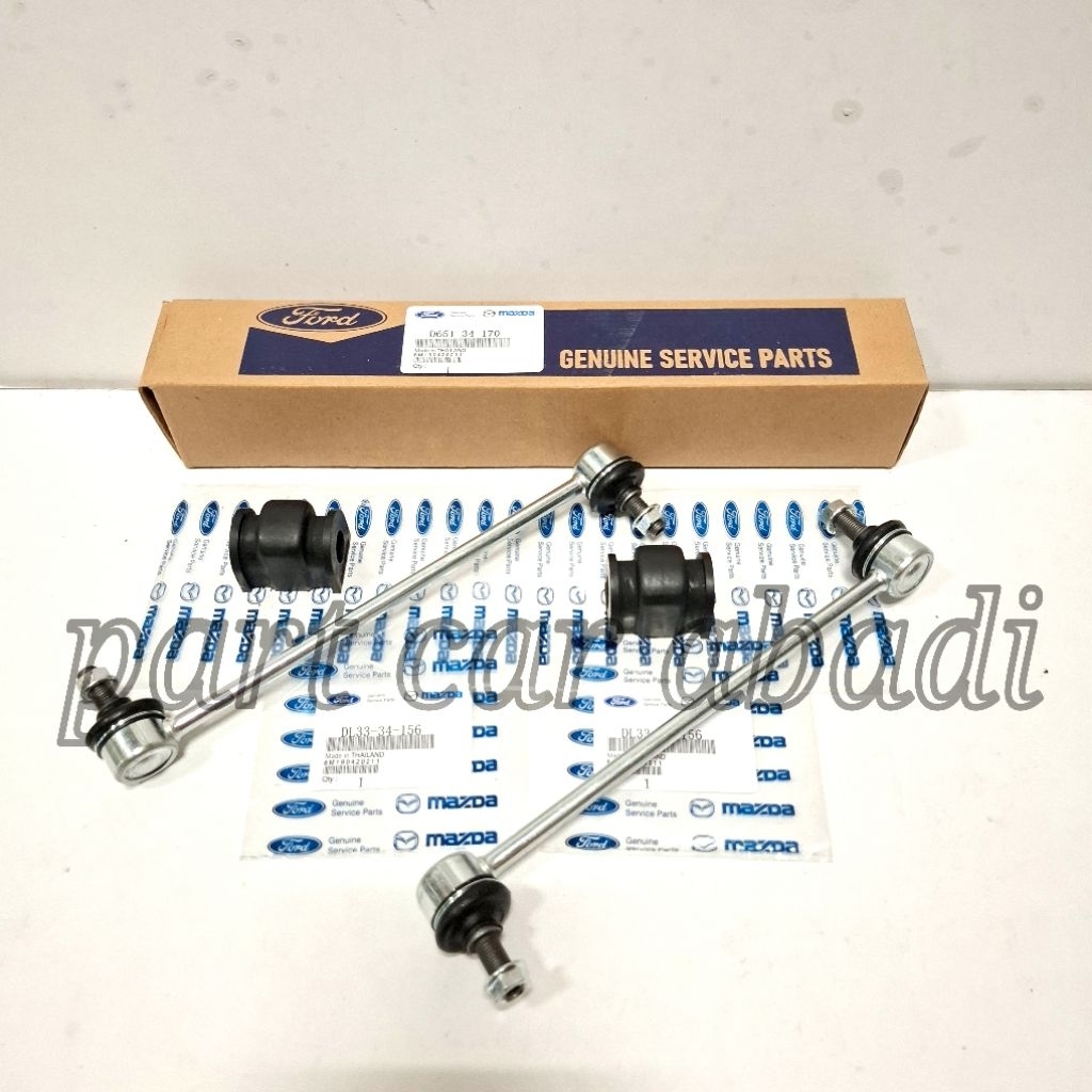 Stabilizer Rubber and Front Stabilizer Link 1 Set 4Pc Mazda2 Mazda 2 ...