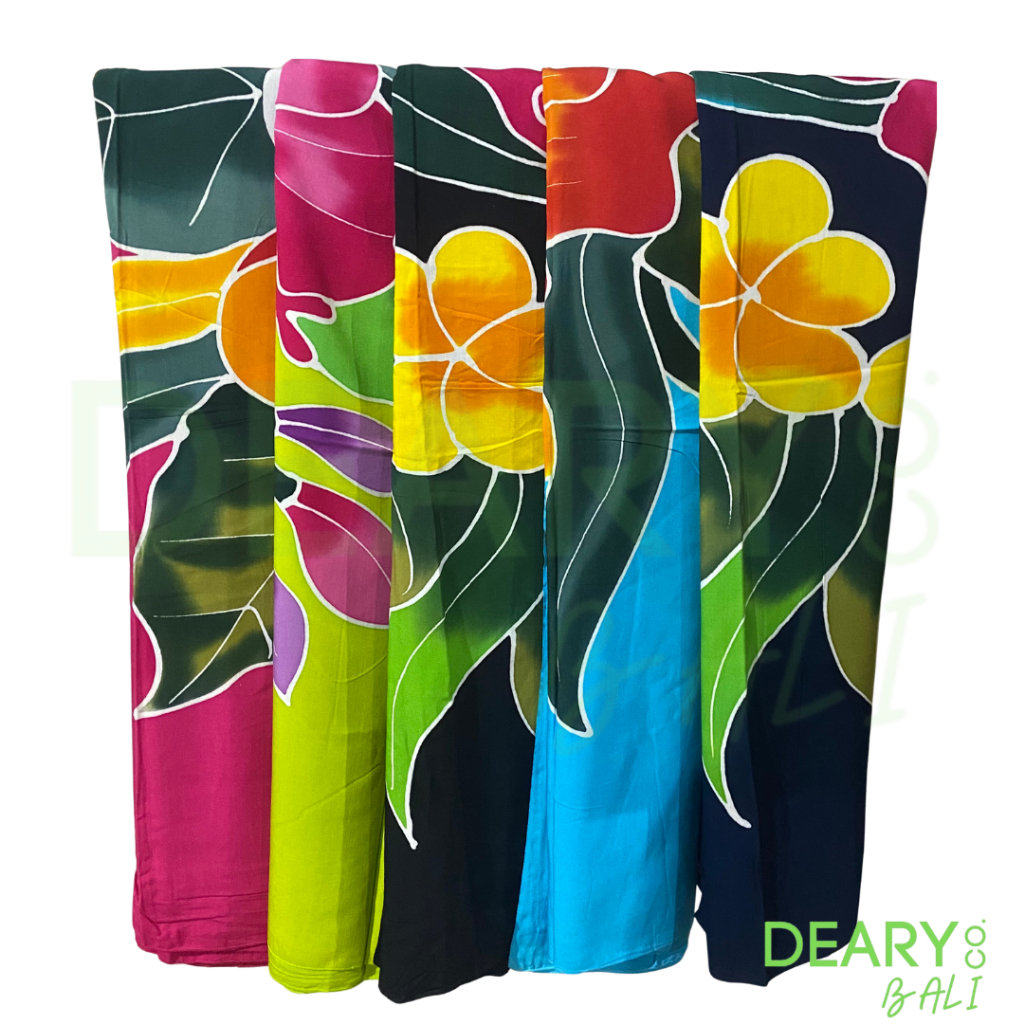 Jumbo Balinese Beach Cloth Painted Batik, Thick Premium Rayon Material ...