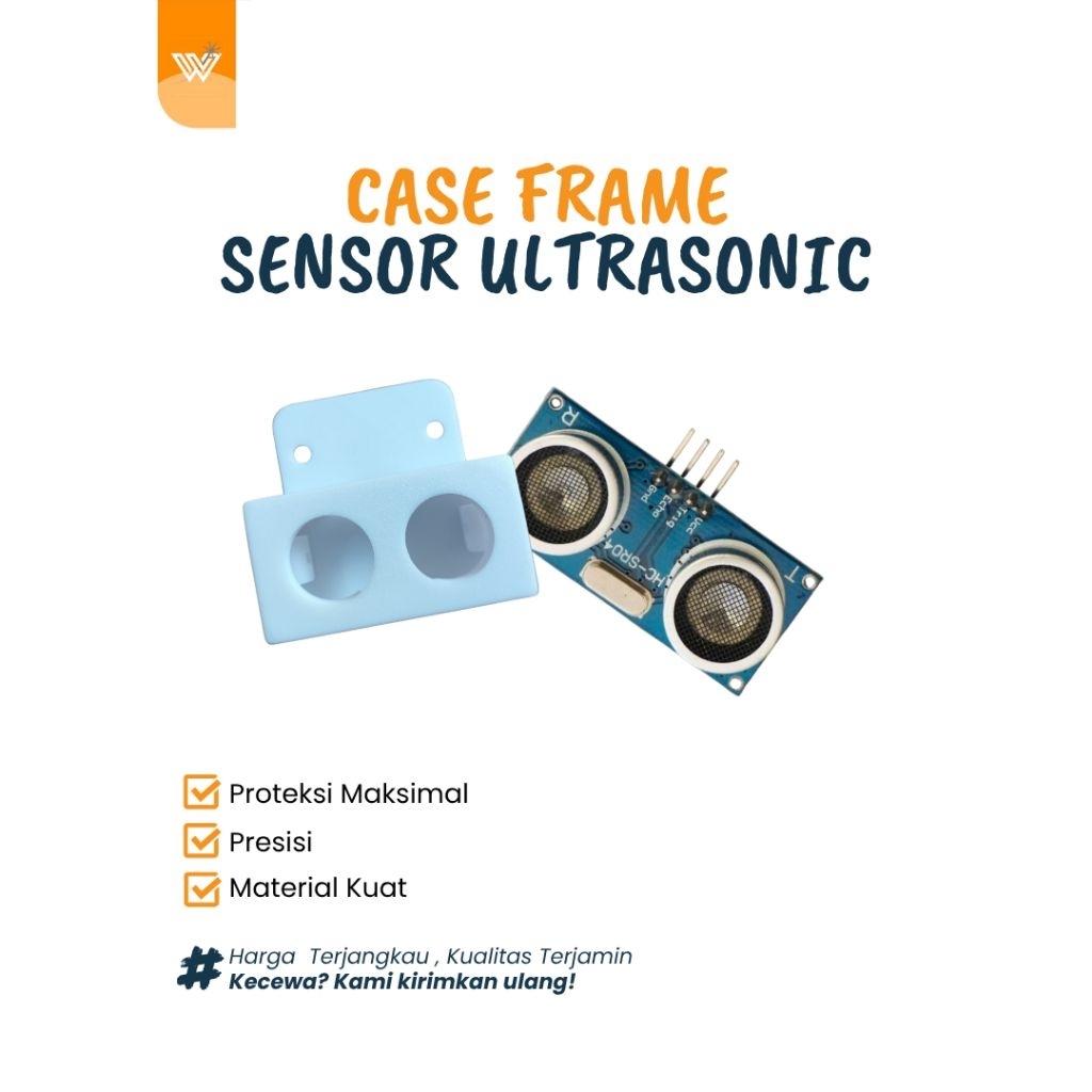 HC-SR 04 Ultrasonic Sensor Frame Case Housing Casing Box Enclosure ...