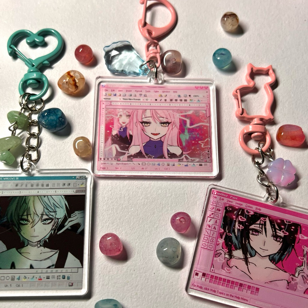 Xiammxnt's Alien Stage keychains!! Alnst merch fan | Shopee Malaysia