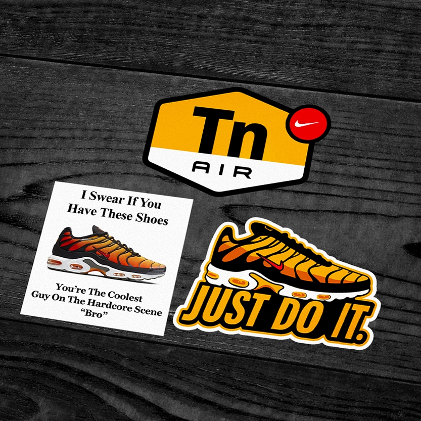 NIKE AIR MAX TN - Sticker NIKE AIR MAX TN (BOOTLEG) | Shopee Malaysia