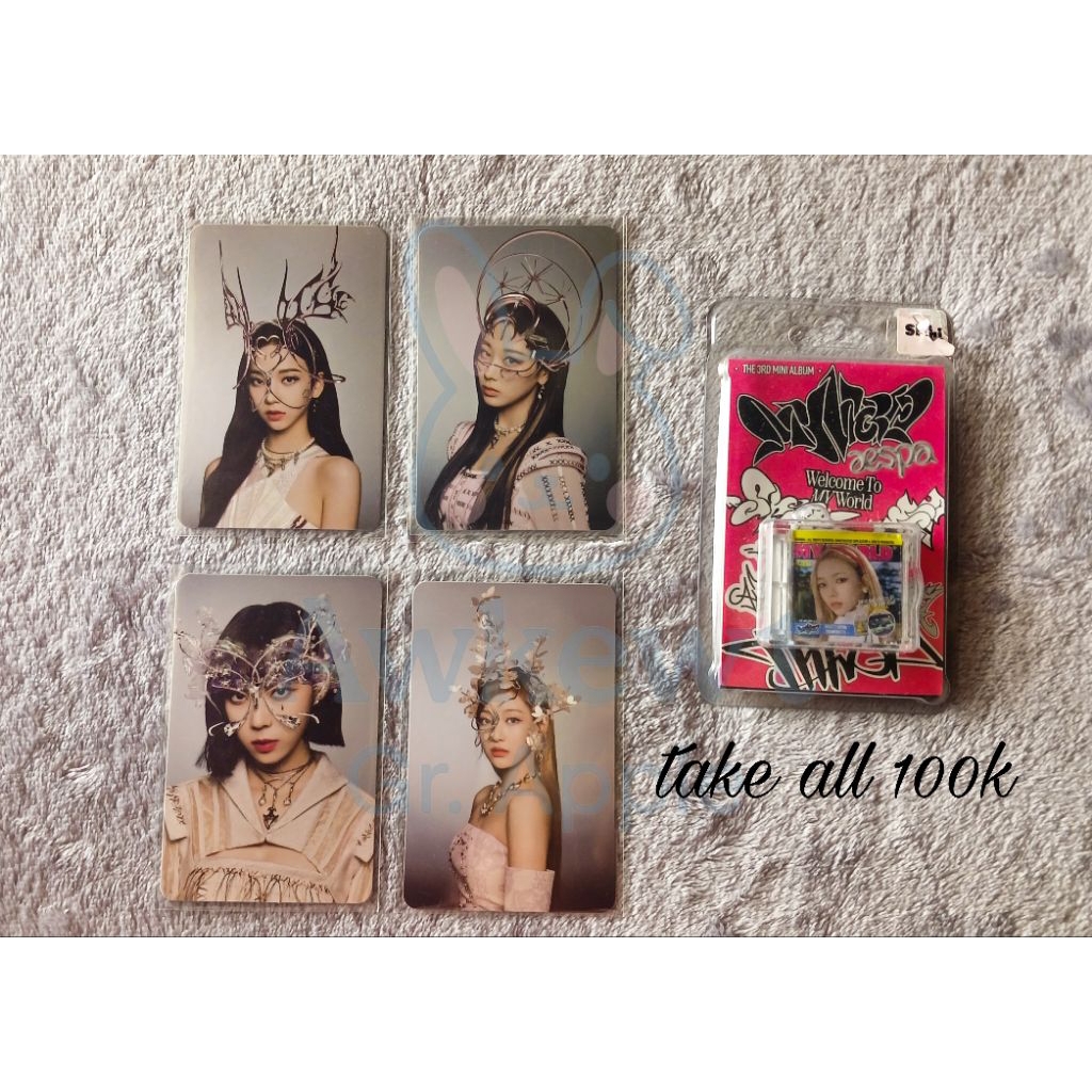 Take all price, aespa ar clip savage karina giselle winter ningning ...