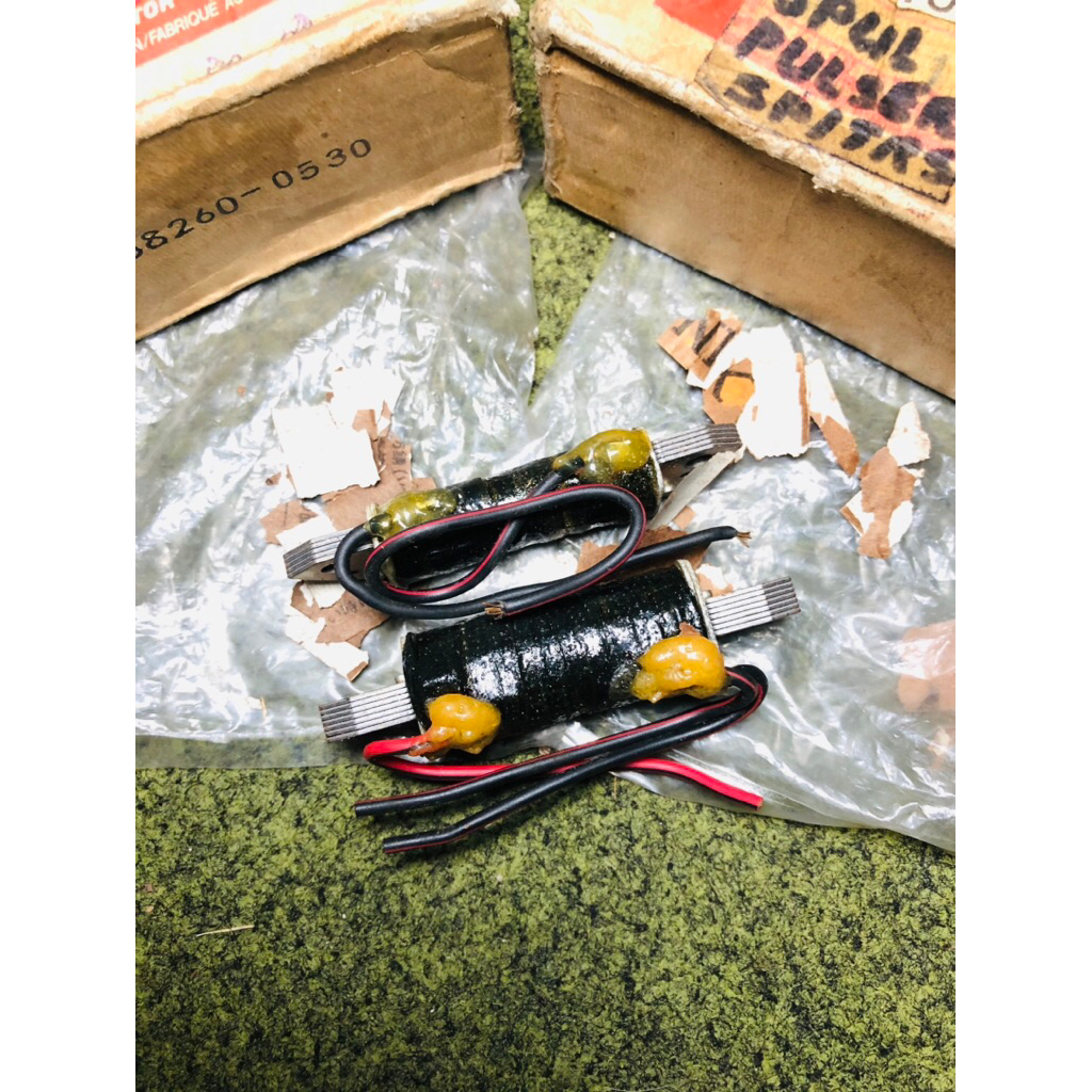 Spool spool ignition cdi set pulser suzuki ts100 ts125 old gp100 gp125 ...