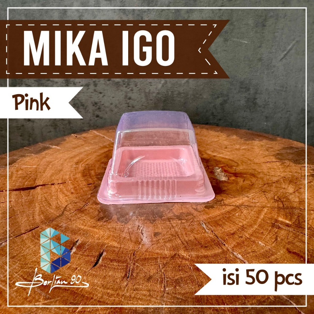 Mika Mochi Daifuku 50 SET / Mika Mochi Unit / Tray Mochi Daifuku / Mika Mochi Ichigo / Mika IGO ...