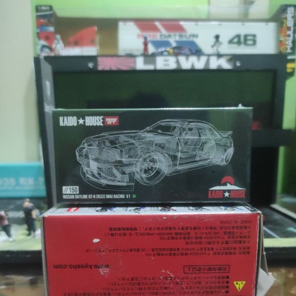 Mini GT Kaido House'//150 Nissan Skyline GT-R (R33) Imai Racing v1 ...